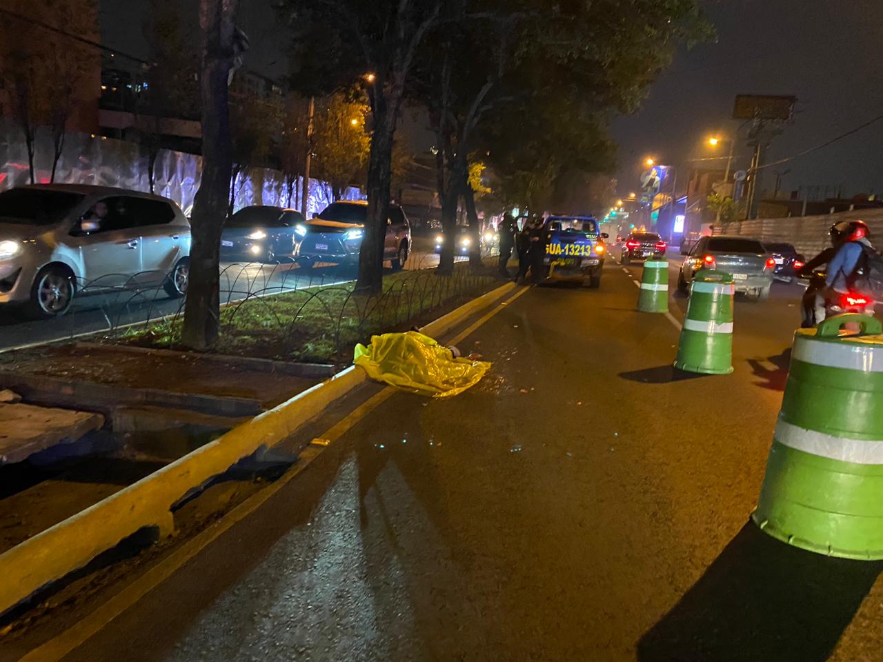 Precaución: Persona atropellada en el Bulevar Los Próceres