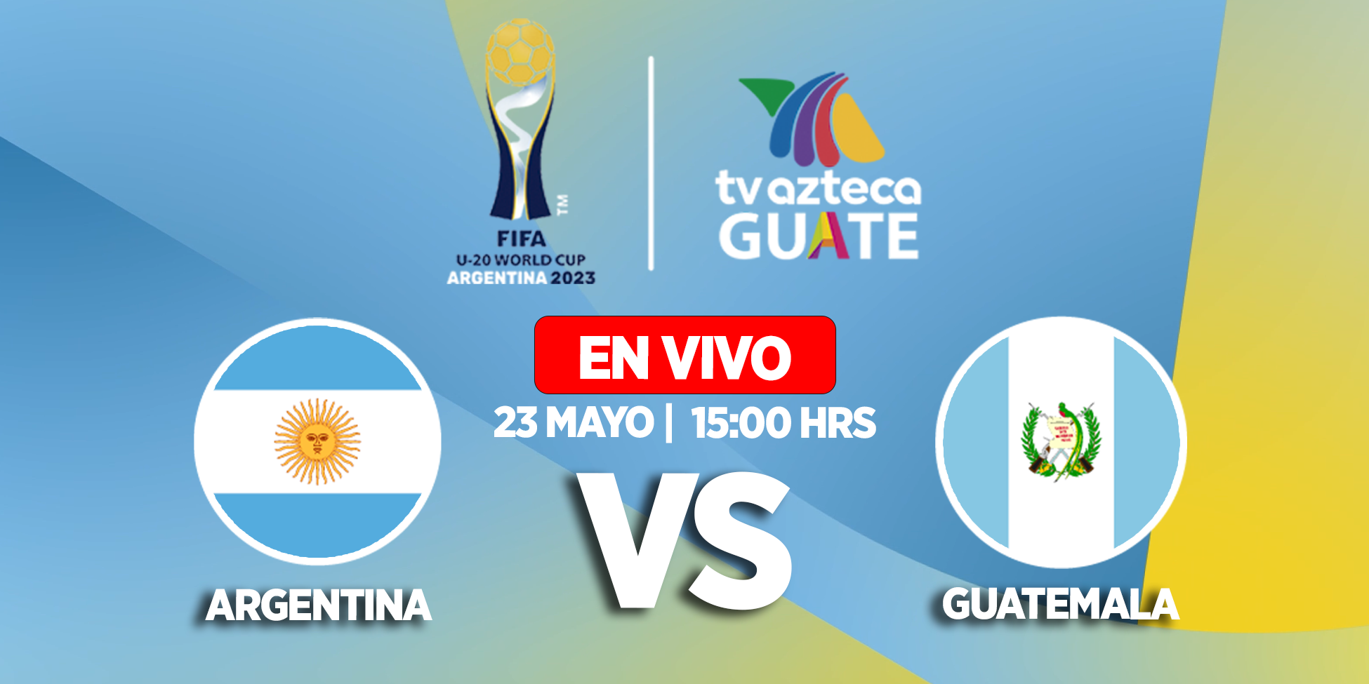 En Vivo por Tv Azteca Guate: Argentina vs Guatemala