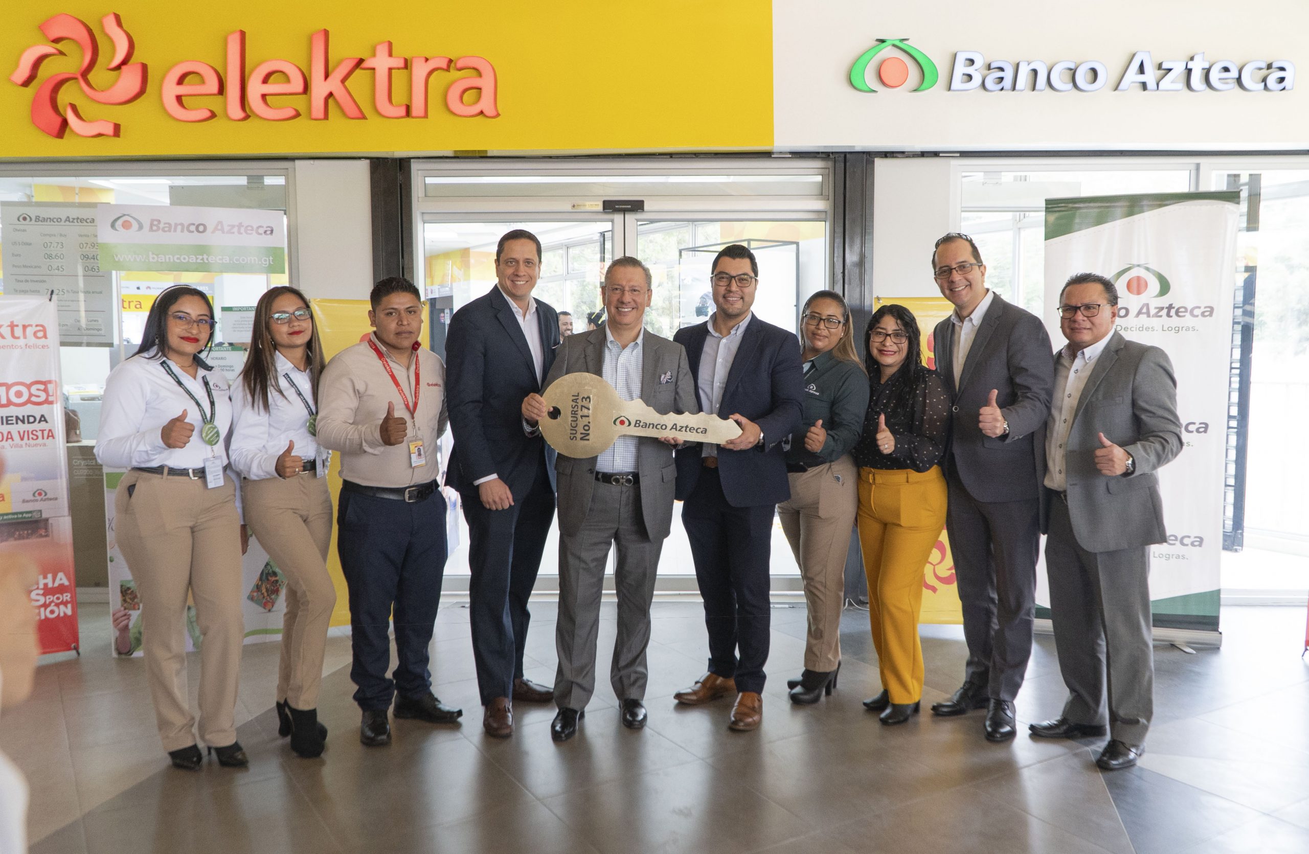 Elektra y Banco Azteca Guatemala abren nueva sucursal en Villa Nueva