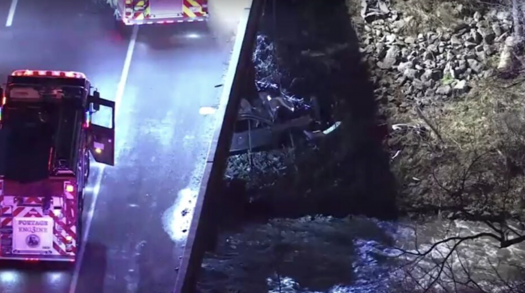 Conductor que pasó 6 días atrapado en un auto accidentado es rescatado