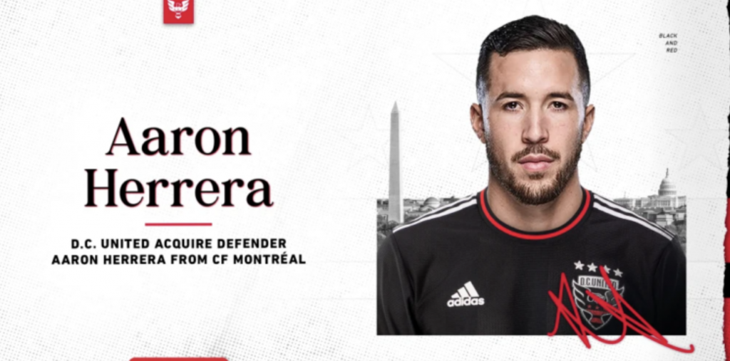 Futbolista guatemalteco Aaron Herrera es el nuevo jugador del DC United