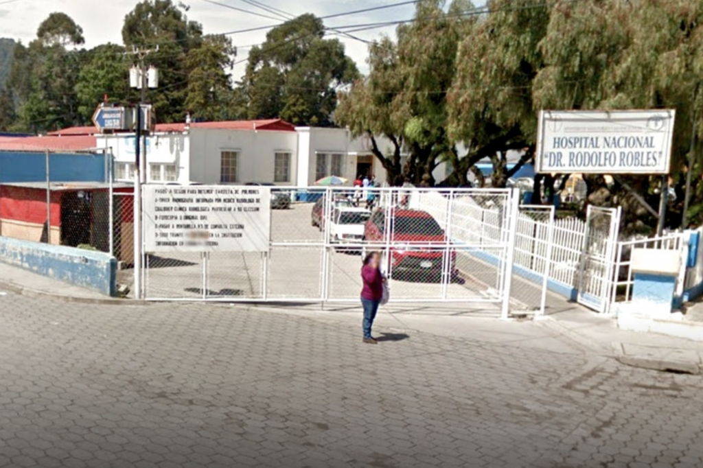 ¿Qué ocurrió en el Hospital "Rodolfo Robles"?