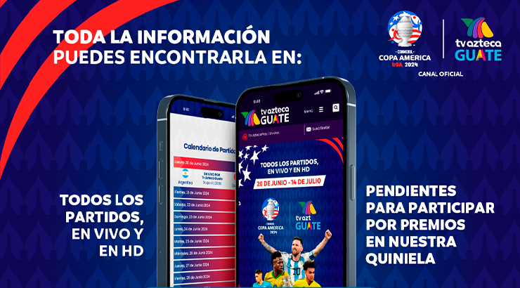 Inicia la Copa América con transmisión exclusiva en TV Azteca Guatemala