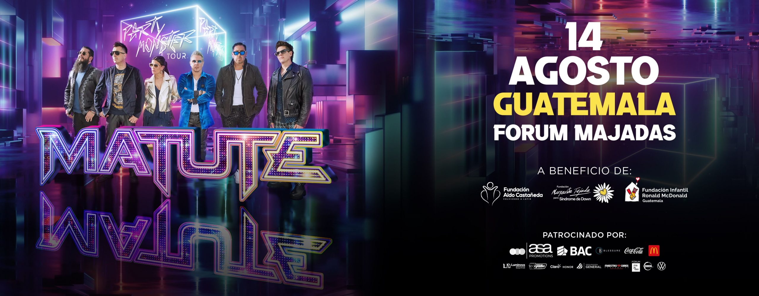 Matute regresa a Guatemala con concierto benéfico para niños