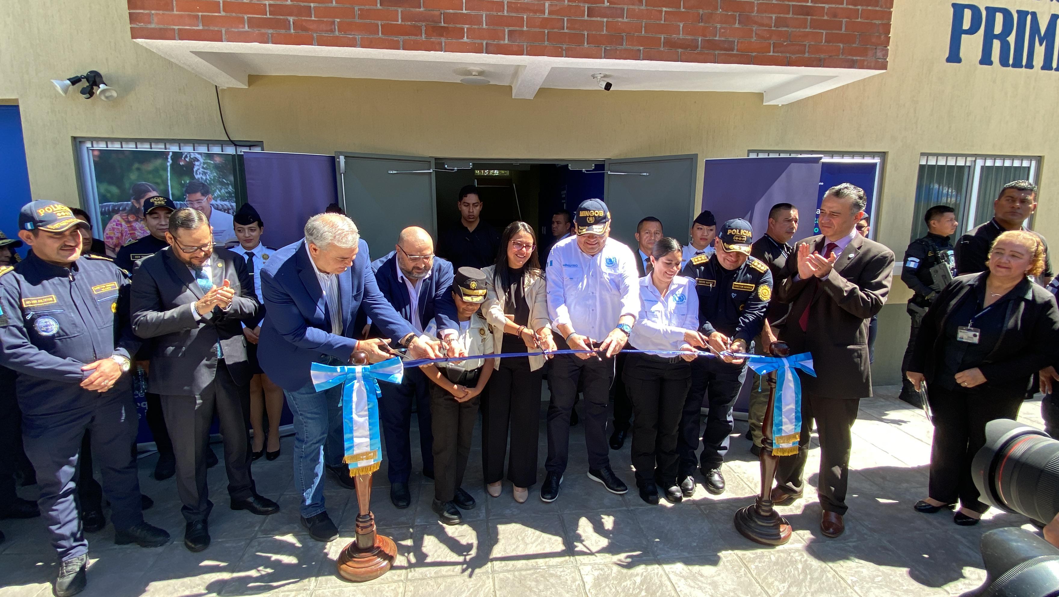 PNC inaugura nueva sede en la colonia Primero de Julio