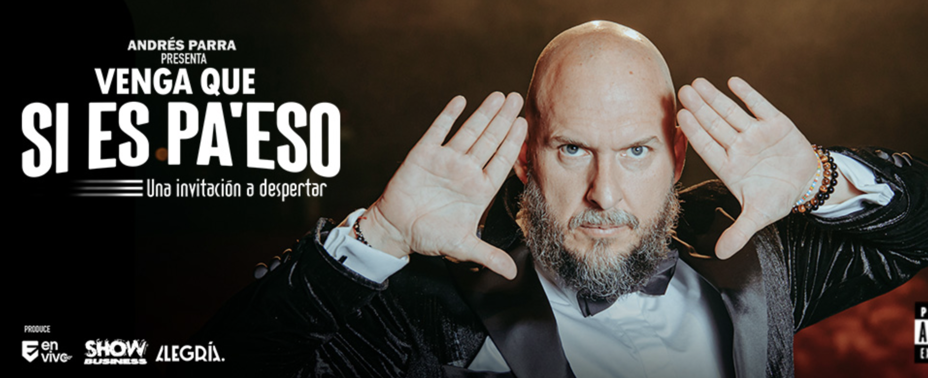 Andrés Parra llega a Guatemala con su show de stand-up comedy