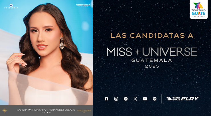 Miss Universe Guatemala: Sandra Hernández representa a Petén