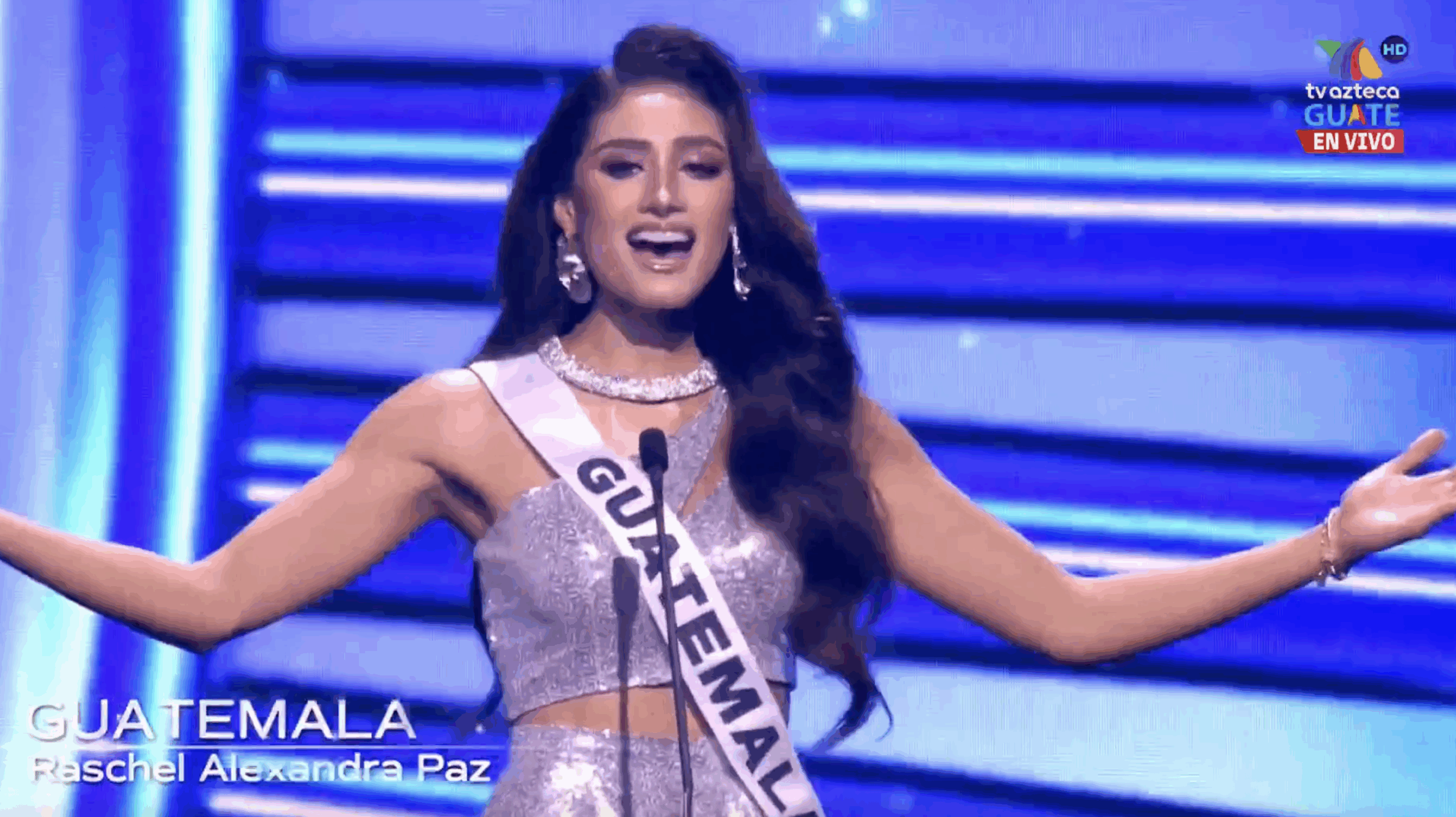 ¡Guatemala! Así fue el grito de Raschel Paz en Miss Universe 2025