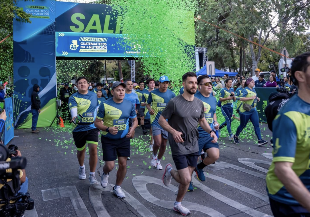 Castillo Hermanos presenta la carrera “Guatemaltecos por la nutrición”