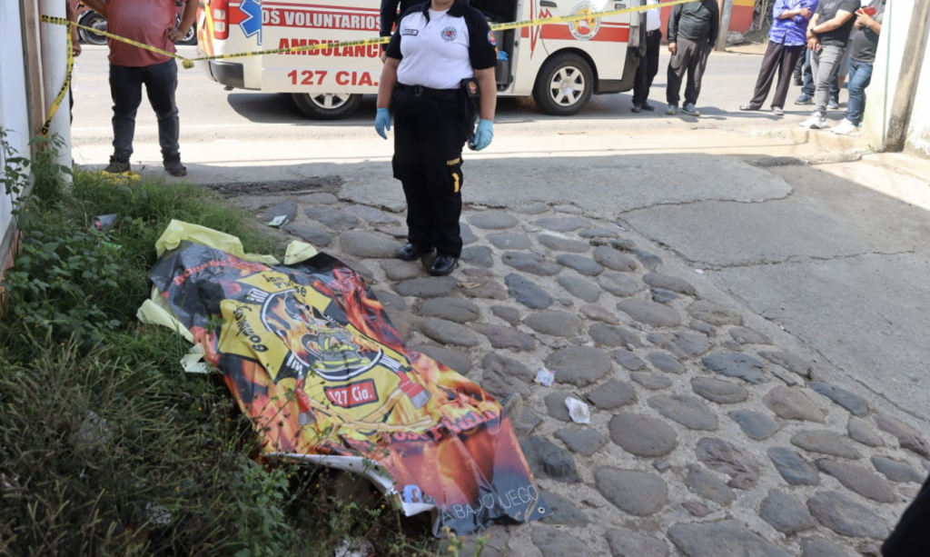 Ataque armado deja a un joven fallecido en San José Pinula